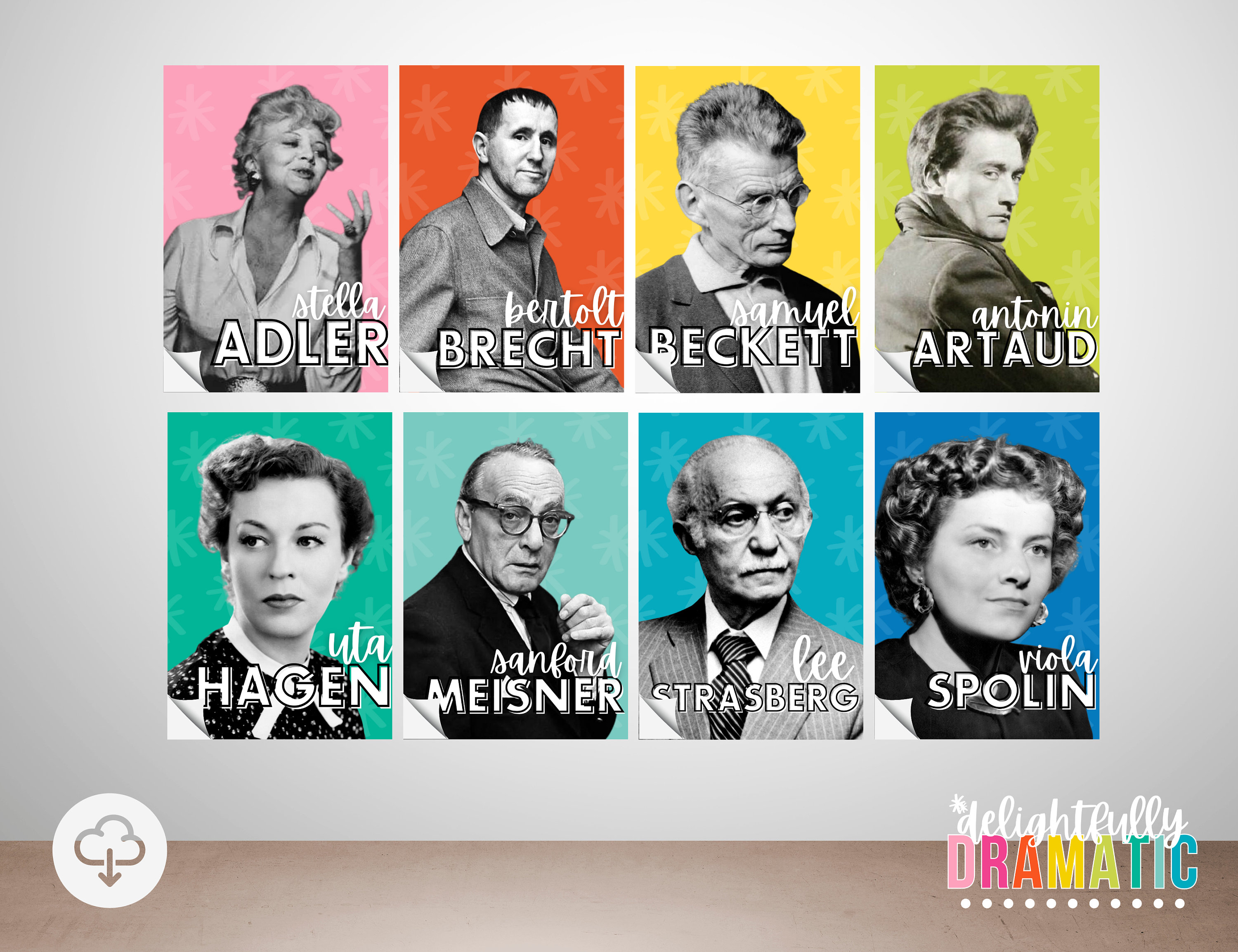 Drama Classroom Decor *DIGITAL DOWNLOAD* | Theatre Posters, Acting ...