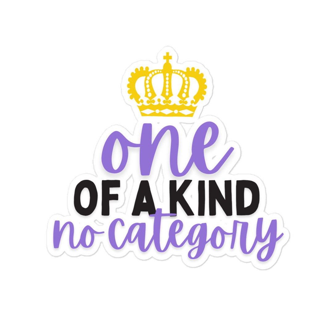 One of a Kind No Category SIX the Musical Sticker | Broadway Musical ...