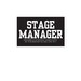 Stage Manager Definition Sticker | Theatre Lover Sticker, Tech Theater ...