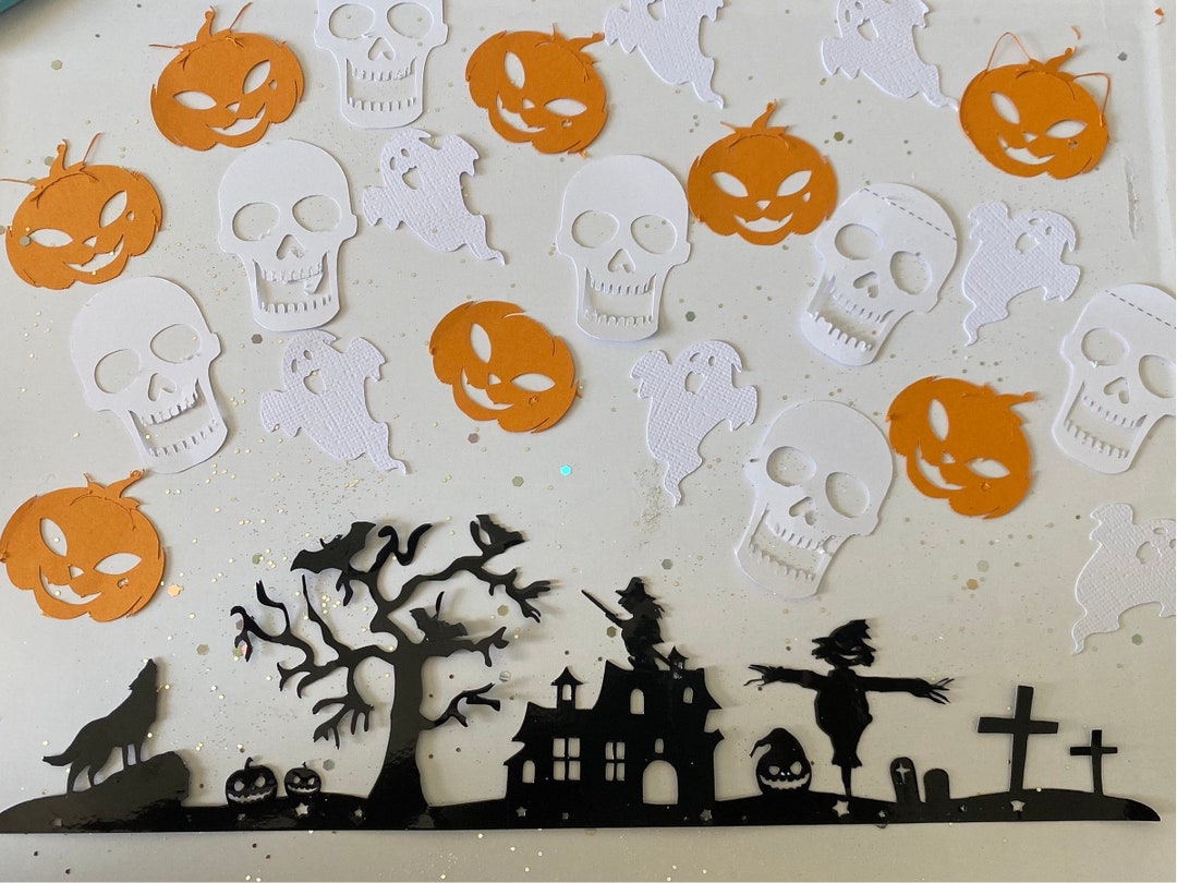 25 Pack halloween Confetti Halloween Party Table Scatter - Etsy