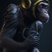 Space Monkey Digital Art / Instant Download / 10st / SVG / PNG / Space ...