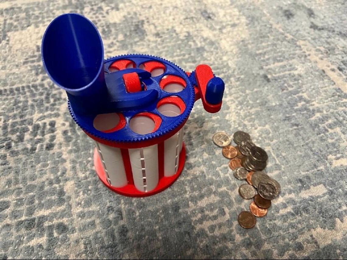 3d Printed Coin Sorter - Etsy