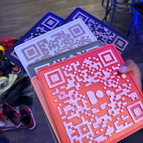 Custom Qr Code Print - Etsy