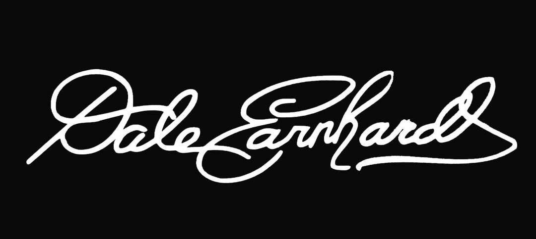 9 In. Wide Dale Earnhardt Signature Vinyl Decal Sticker Autograph King ...