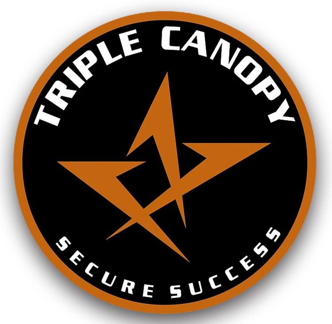 4 Inch Full Color Triple Canopy Mercenary Group Decal Sticker. - Etsy