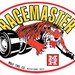 5.6x3.8 Inch M&H Racemaster Tiger Paw Logo Hot Rod, Gasser NHRA Style ...