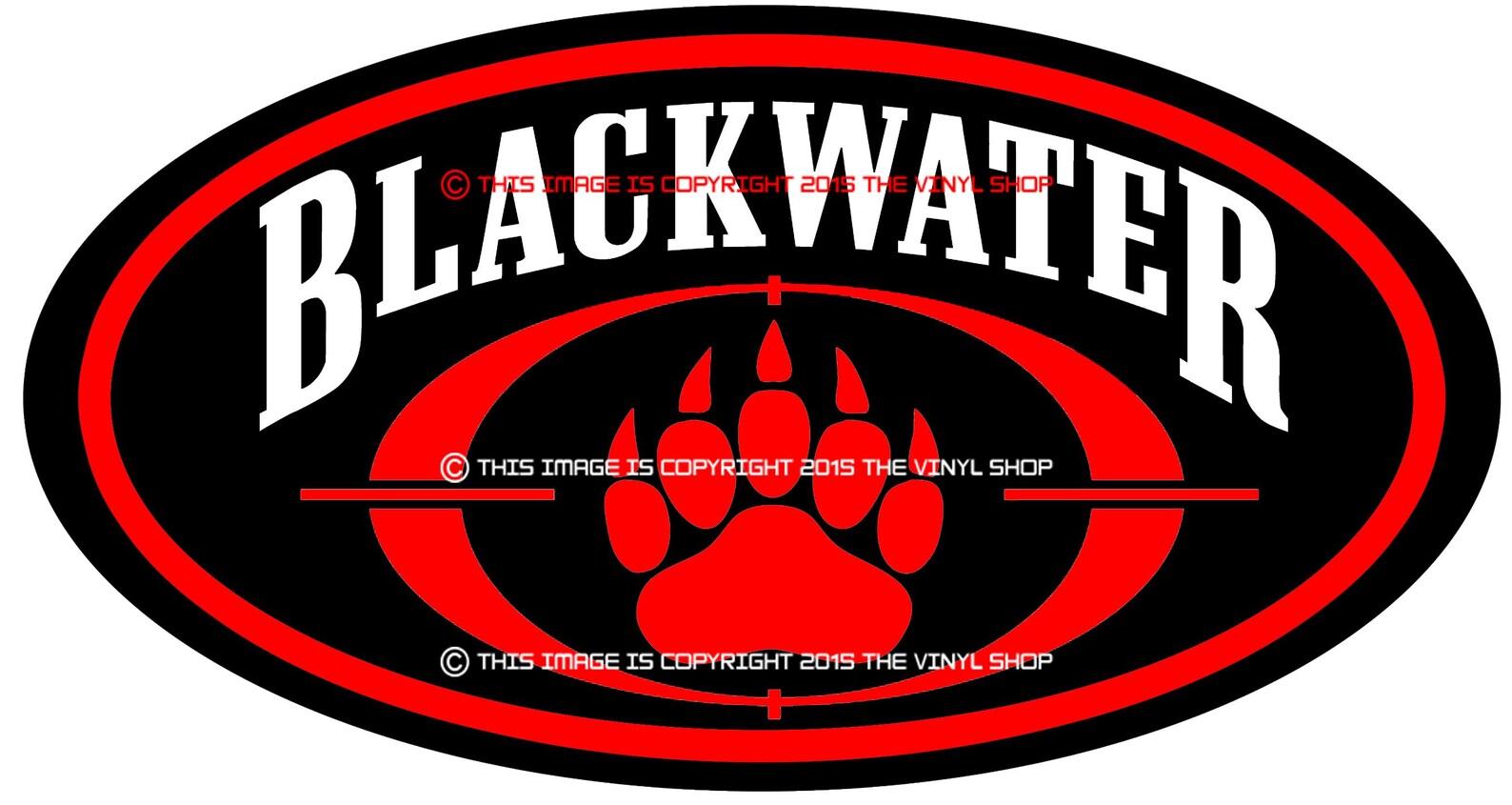 5 Inch Wide Blackwater Mercenary Group Color Decal 3M and Laminated - Etsy