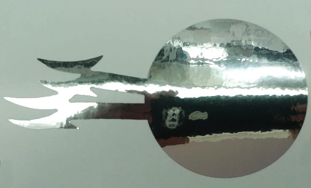 3 Inch Tall CHROME the Sentinel Sphere Ball Phantasm Fan Decal Sticker ...