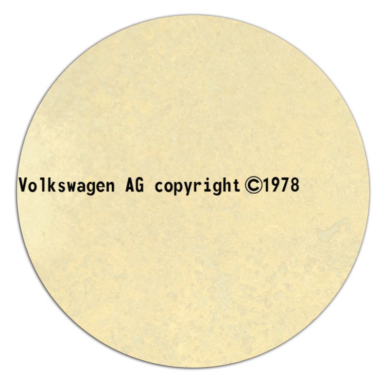 X2 2.2 Inch GENUINE VW PARTS Decals Volkwagen Beetle, Volkswagen Bus ...
