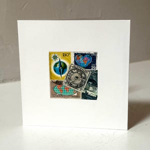 Handmade TRAVEL / TRAVELLER Greeting Card - Crafted With Vintage ...