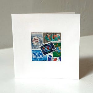 Handmade TRAVEL / TRAVELLER Greeting Card - Crafted With Vintage ...
