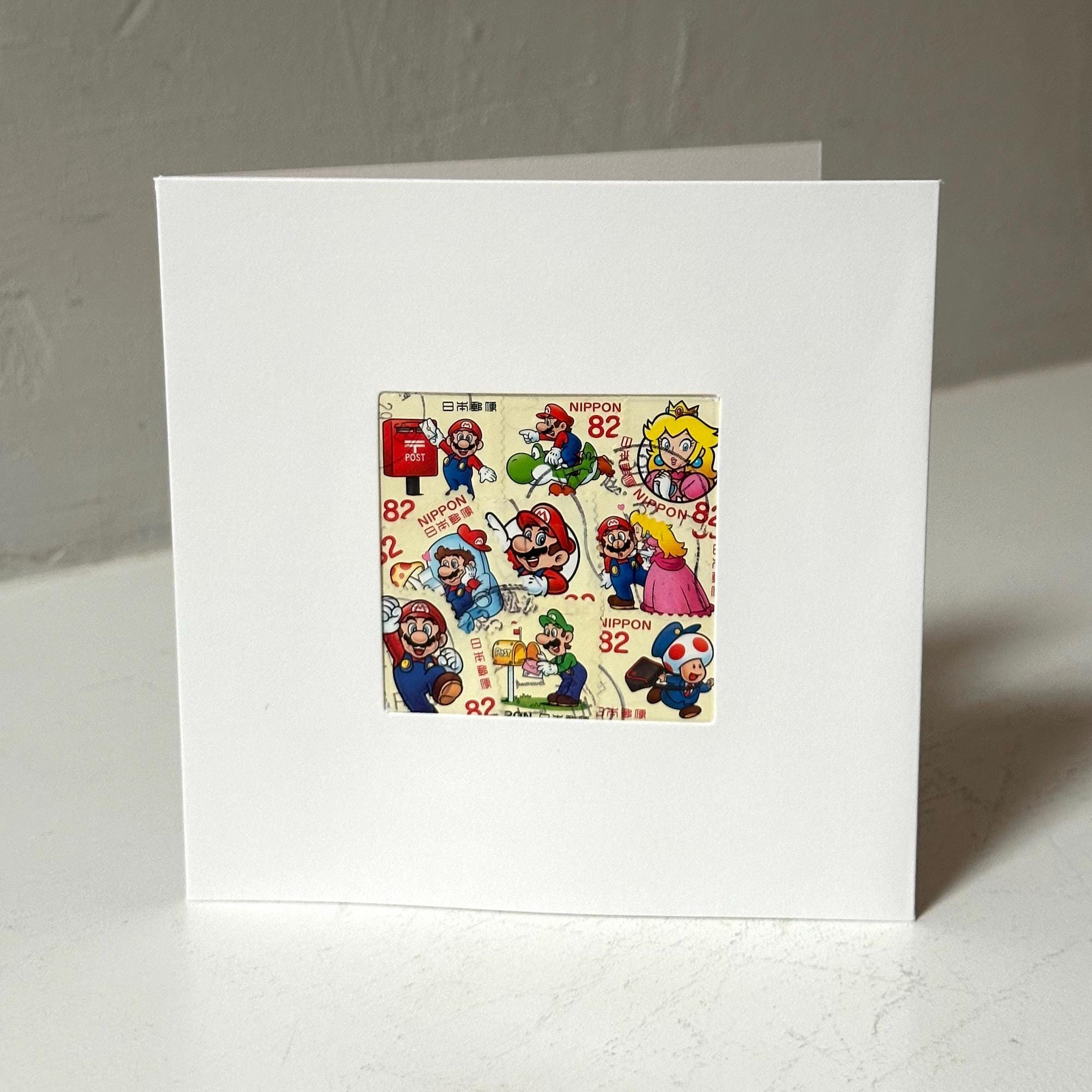 Handmade SUPER MARIO / Mario Kart Greeting Card - Crafted With ...