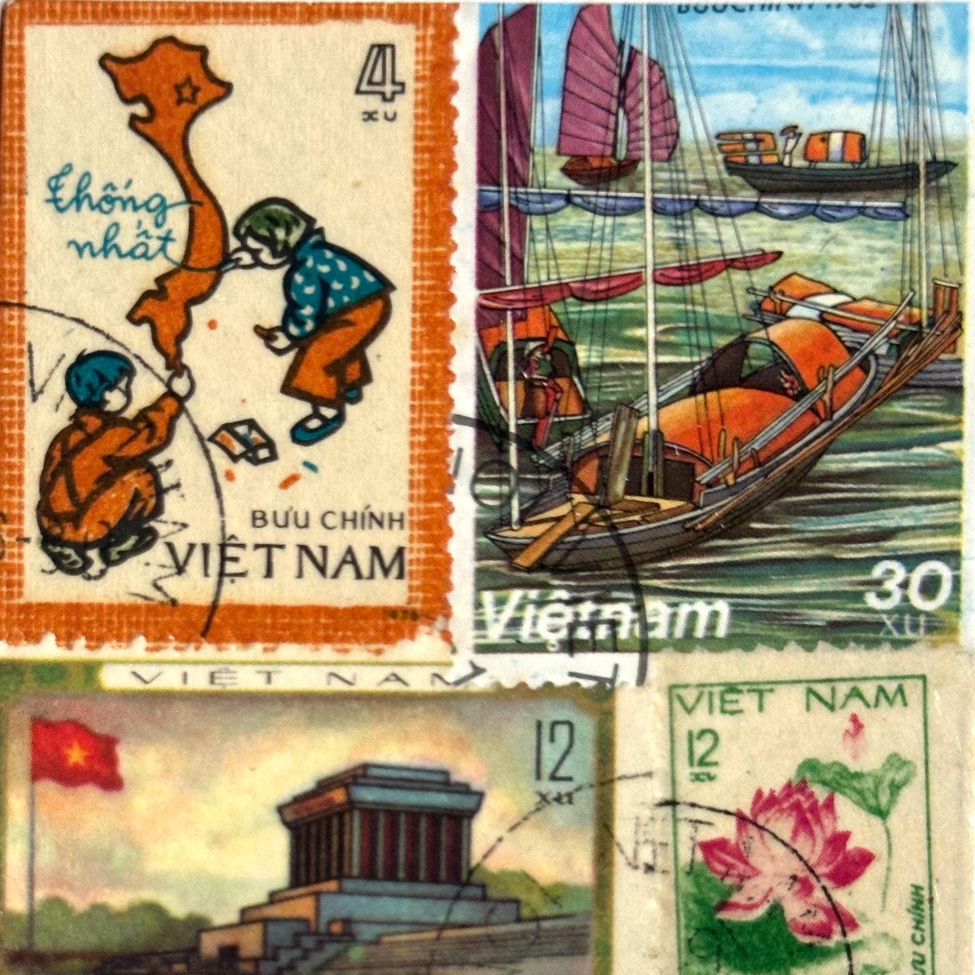 Handmade VIETNAM / VIETNAMESE Greeting Card - Made With Authentic ...