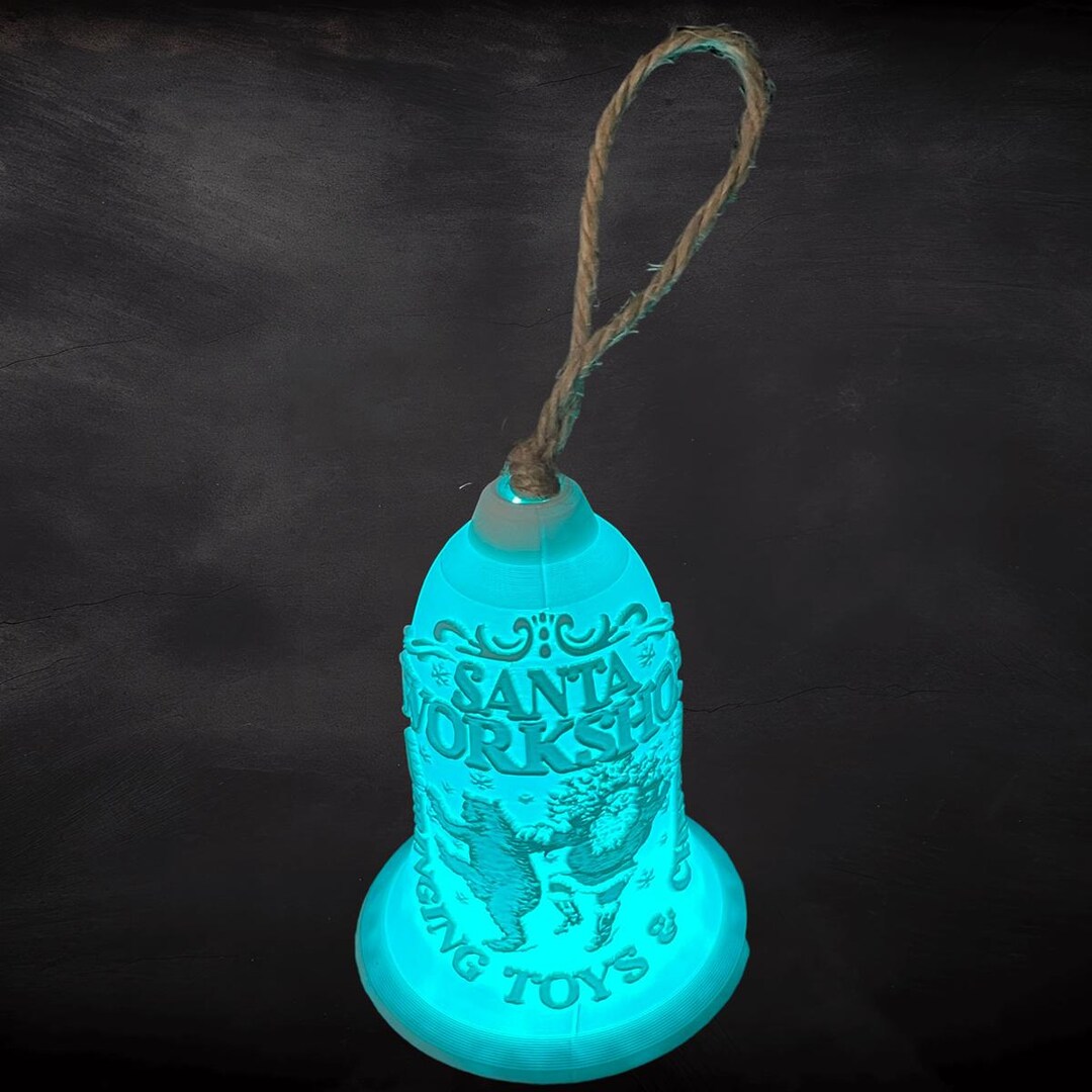 Personalized Lithophane Bell Christmas Ornament Custom Gifts for ...
