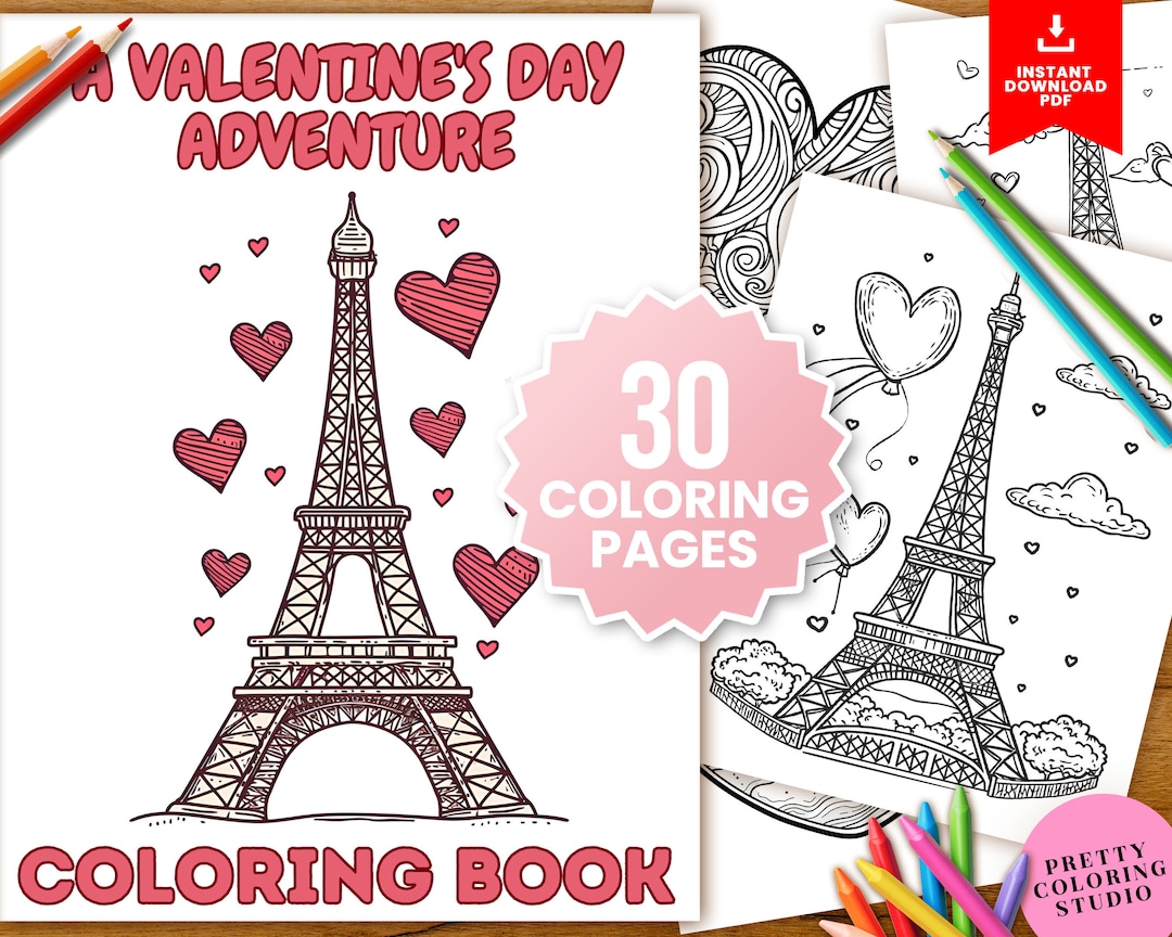 Love Happy Hearts Day Coloring Book - Celebrate Love and Joy With ...