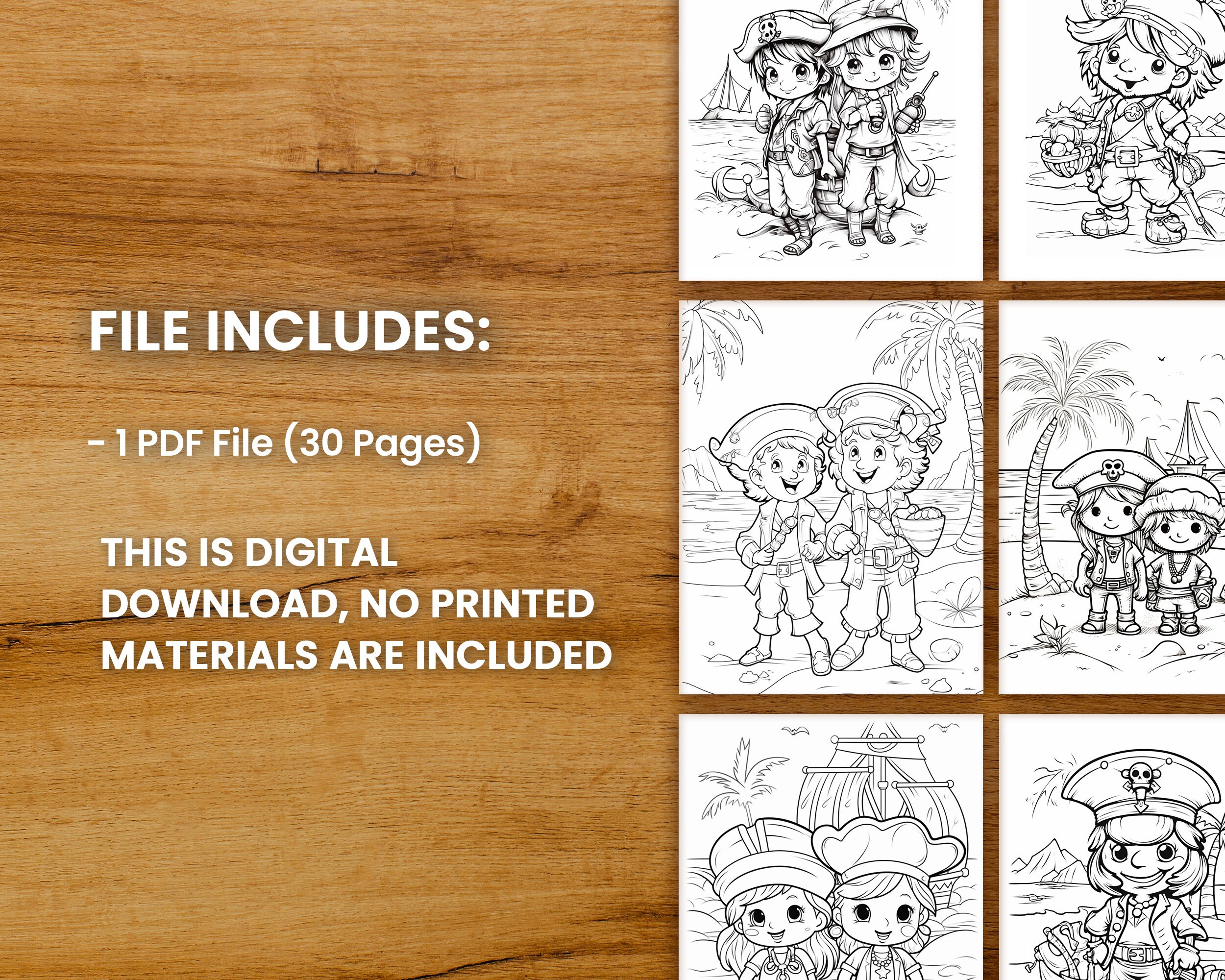 Ahoy, Matey Pirate Printables and Coloring Fun for Kids Pirate Coloring ...