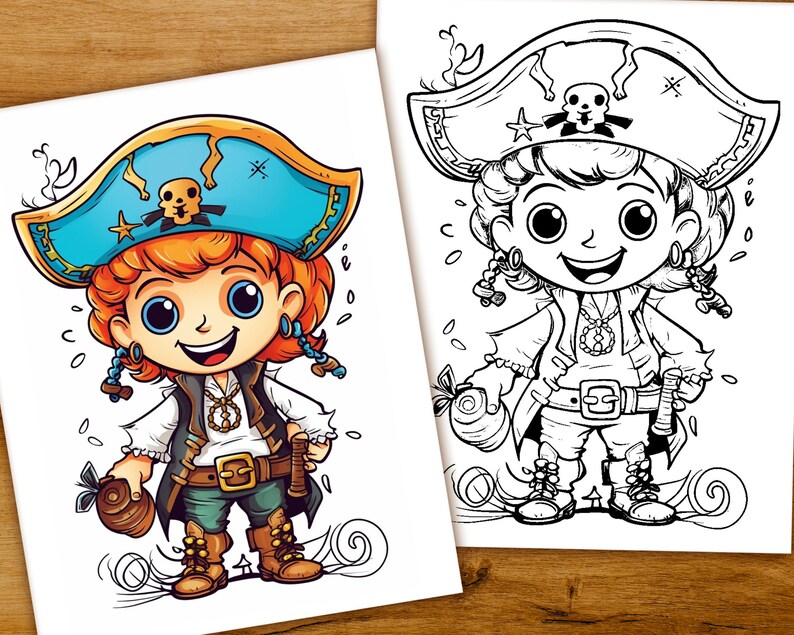 Ahoy, Matey Pirate Printables and Coloring Fun for Kids Pirate Coloring ...