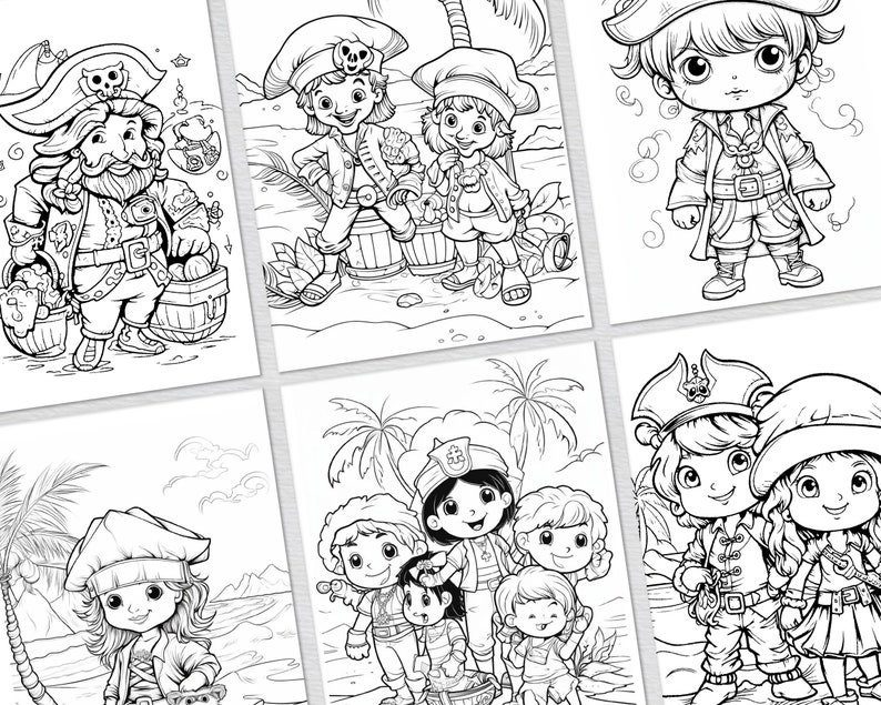Ahoy, Matey Pirate Printables and Coloring Fun for Kids Pirate Coloring ...