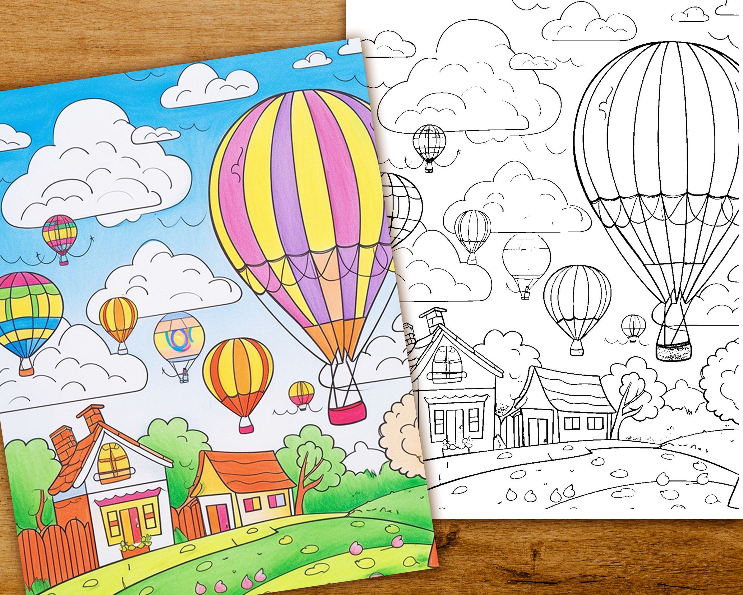 Fun Coloring Pages for Toddlers Preschoolers Engaging Painting Activity ...