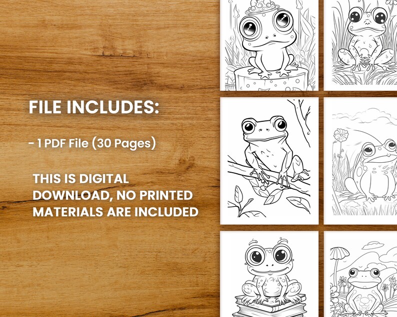 Fascinating Frog Art Coloring Page - Delightful Printable Coloring Book ...