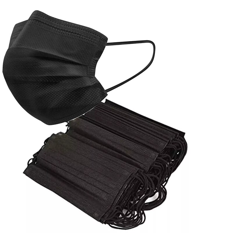 Black Face Mask - Etsy