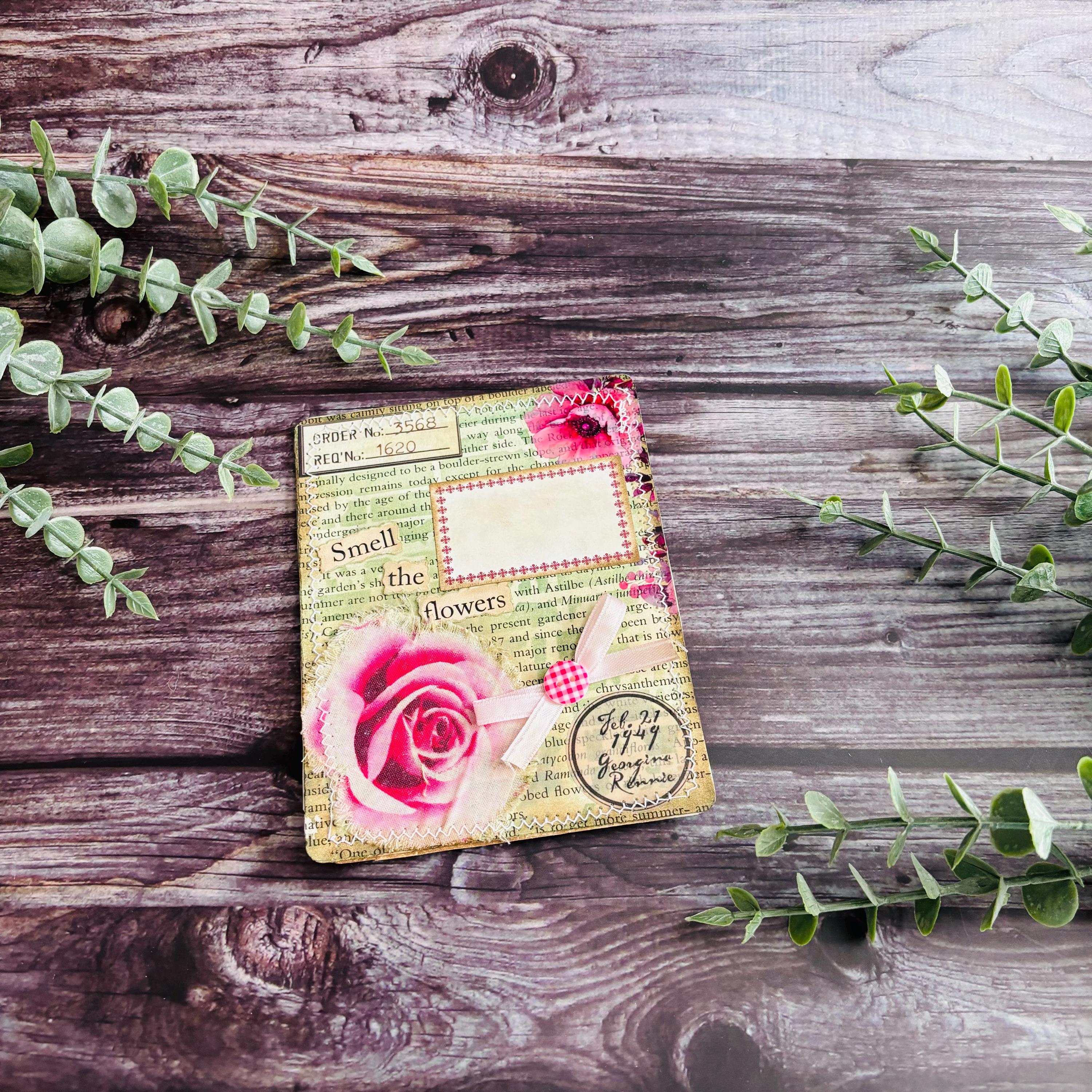 Journal Card Set, Handmade Junk Journal Supplies - Etsy