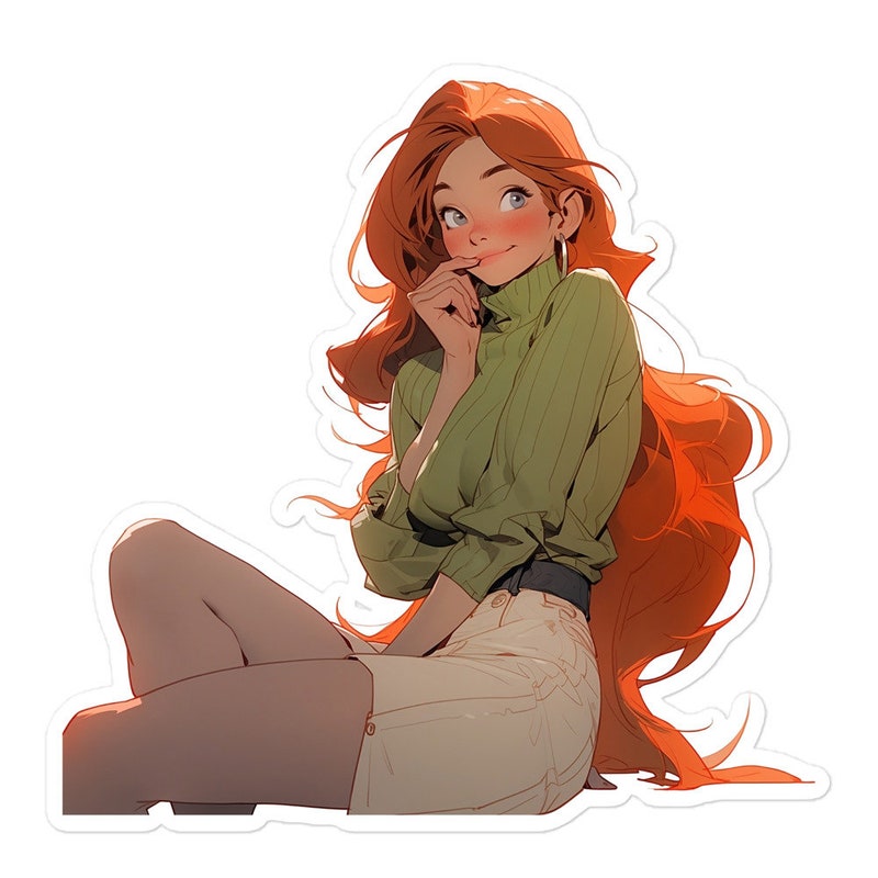 Redhead Stickers - Etsy