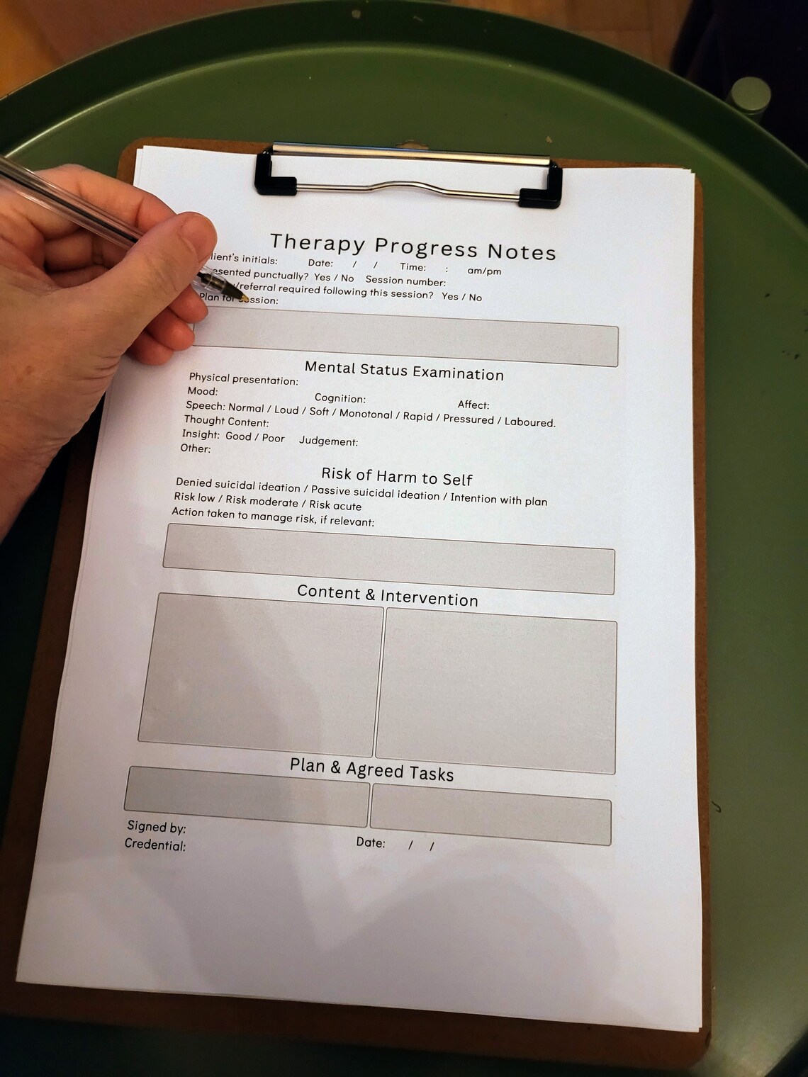 Therapy Progress Notes - Etsy