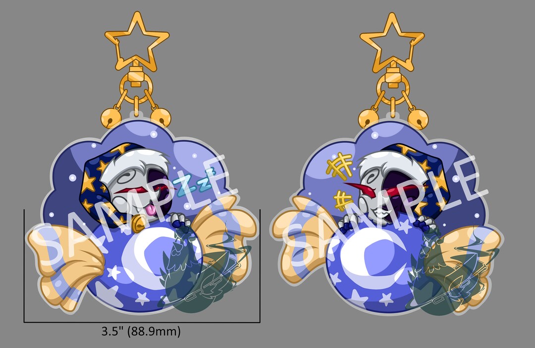 PRE-ORDER / Keycharm Moon Candy the Snuggles Series - Etsy