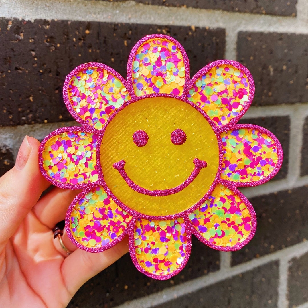 Flower Smiley Face Freshies Custom Luxury Car Decor Air Fresheners ...