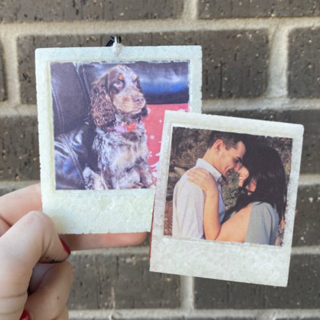 Custom Polaroid Car Freshies Custom Luxury Car Decor Air Fresheners Dog ...