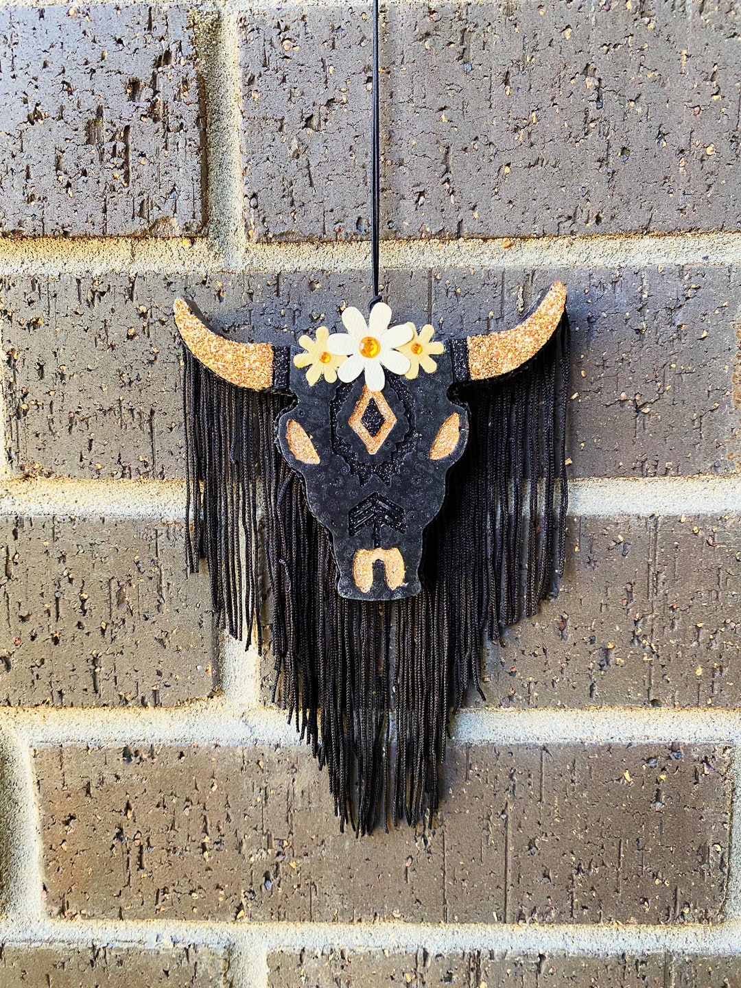 Bull Skull Freshies Small Flower Crown - Etsy