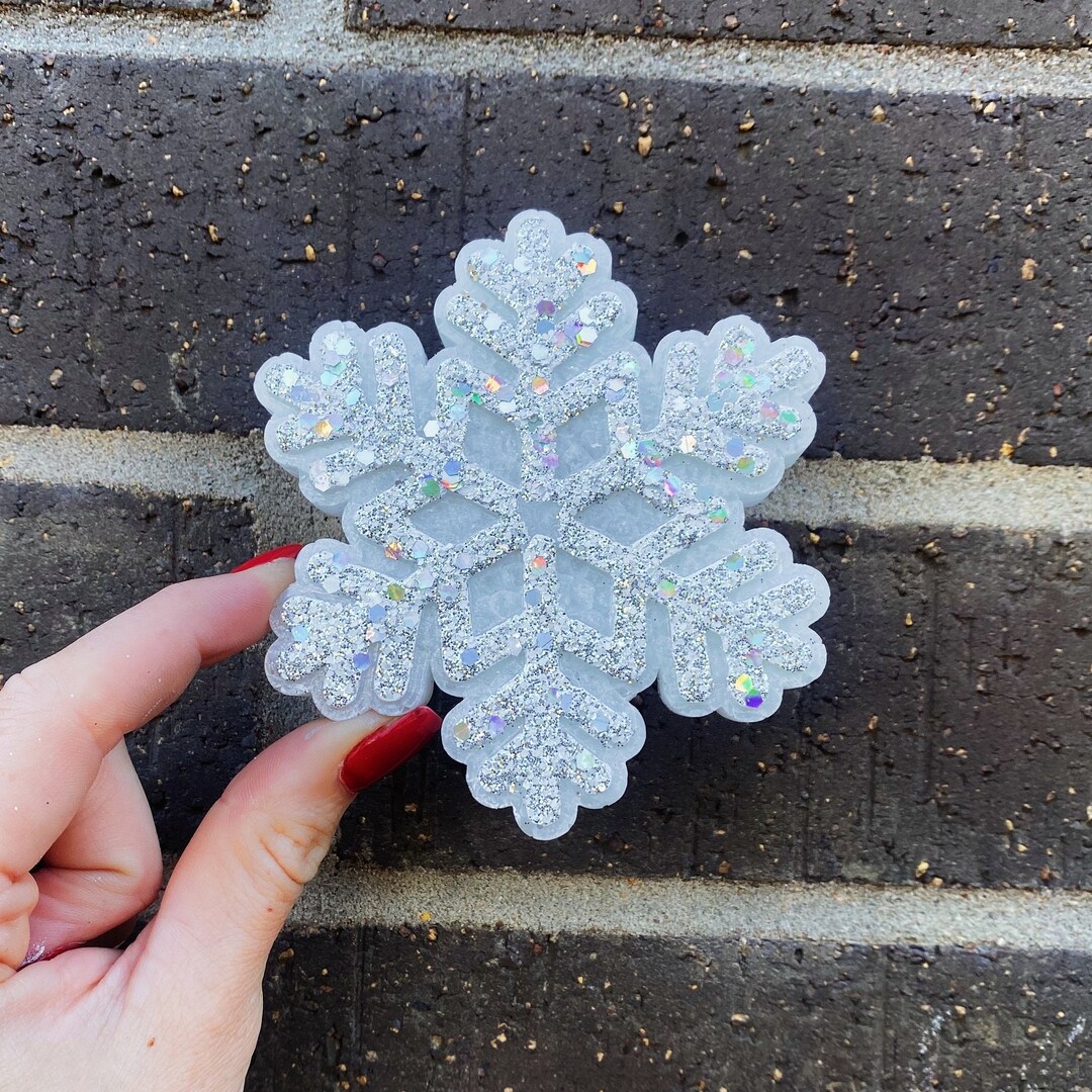 Snowflake Car Freshies Custom Luxury Car Decor Air Fresheners Christmas ...