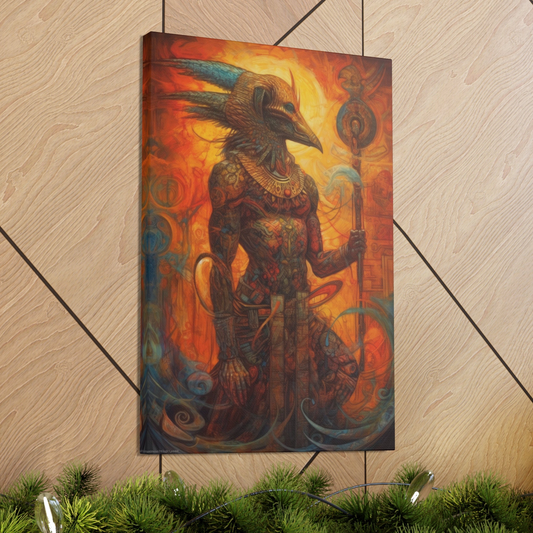 Egyptian God Ra Wall Art Print High Quality Canvas Art Gift - Etsy