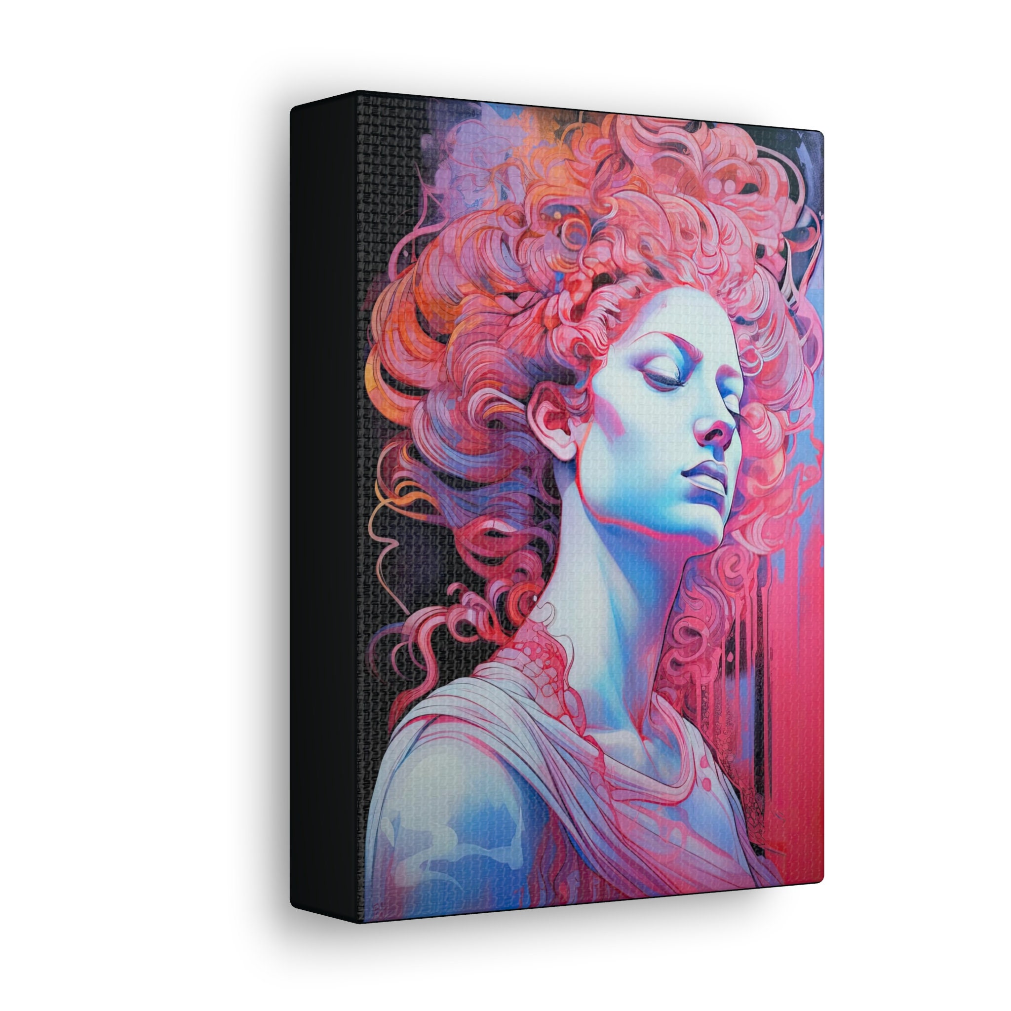 Greek Goddess Athena Wall Art Print High Quality Canvas Art - Etsy