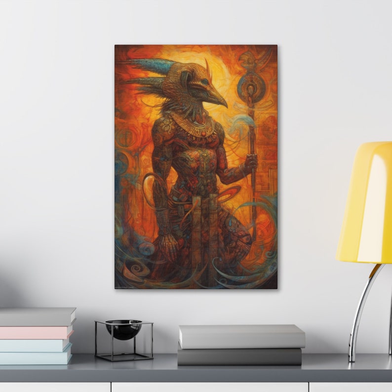 Egyptian God Ra Wall Art Print High Quality Canvas Art Gift - Etsy