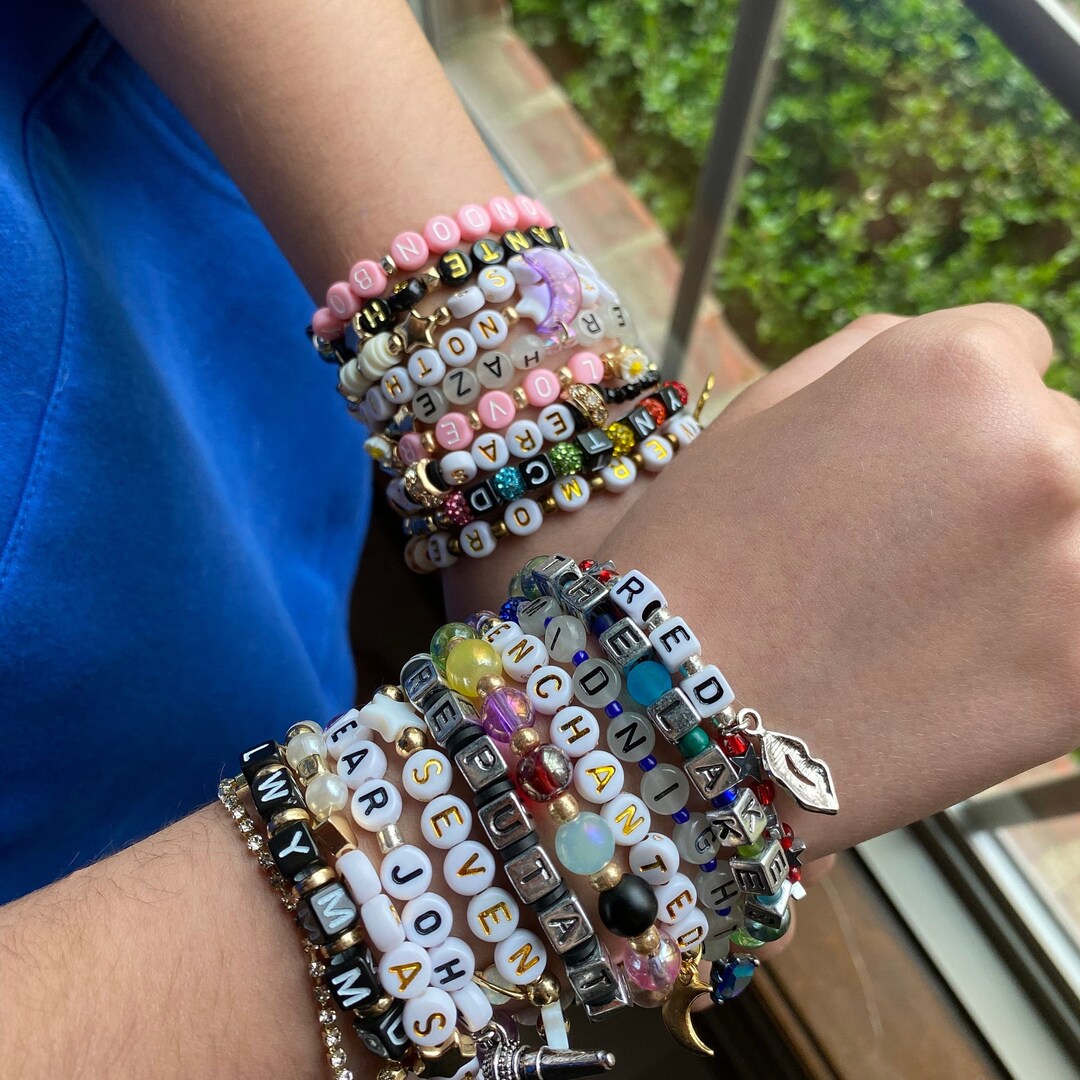 Set Of 13 Swiftie Eras Tour Bracelets Premium Beads Etsy