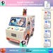Bluey Favor Box, Bluey Bus Paper Craft, Bluey Printable Kit, Digital ...