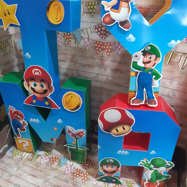 Letras 3D Editables 15 cm, Letras College, Letras rellenables, Letras ...