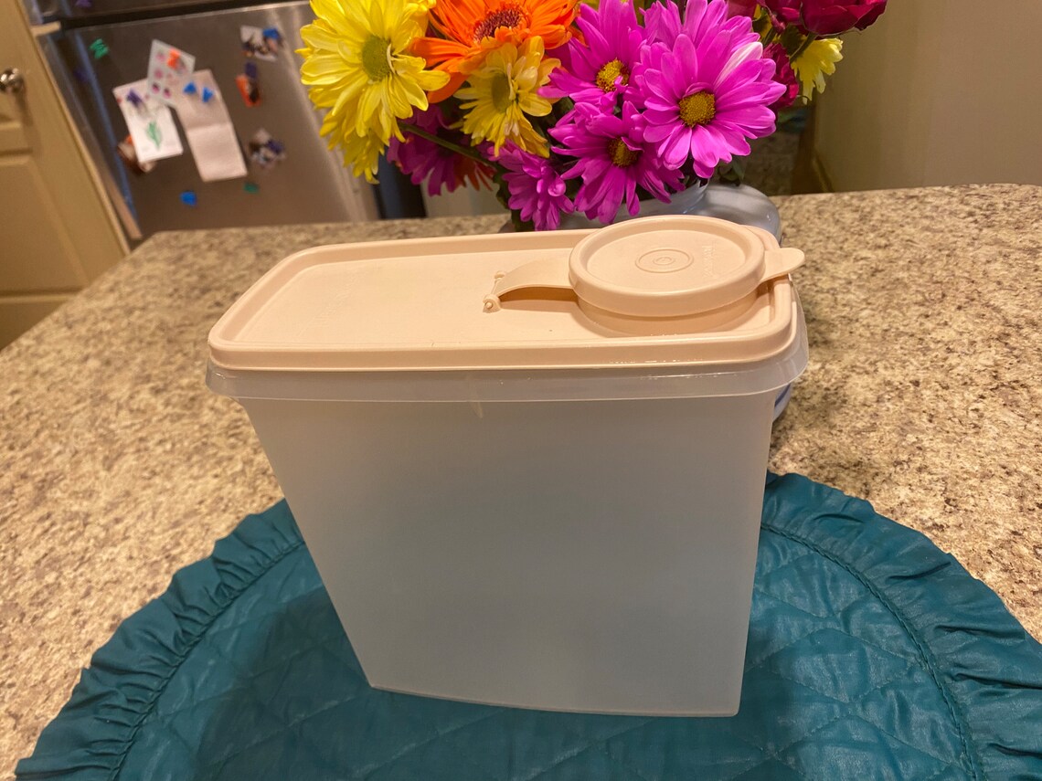 Tupperware Cereal Container - Etsy