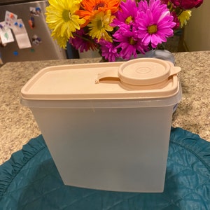 Tupperware Cereal Container - Etsy