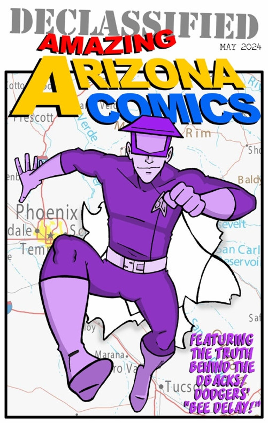 Amazing Arizona Comics: Declassified #6 + Extras! - Etsy