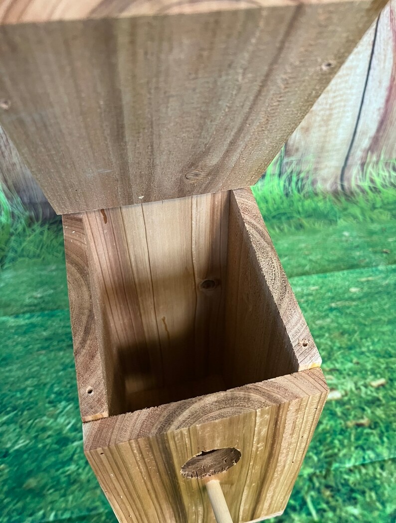 Handmade Cedar Birdhouse - Etsy