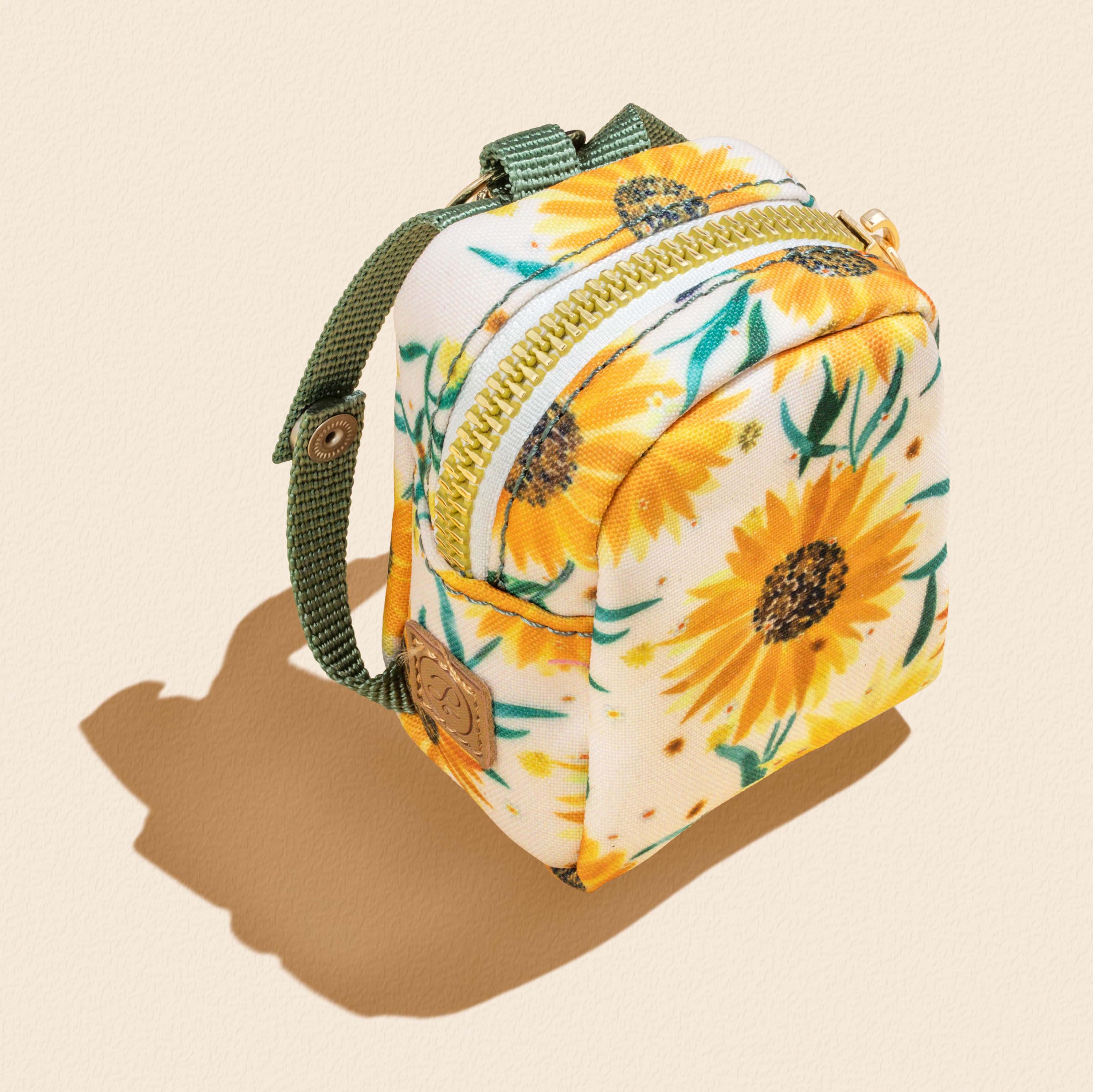 Golden Sunflower Doggy Waste Bag Carrier - Etsy
