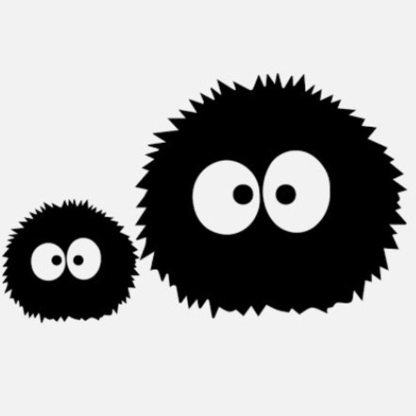 Soot Sprite Car Decal - Etsy