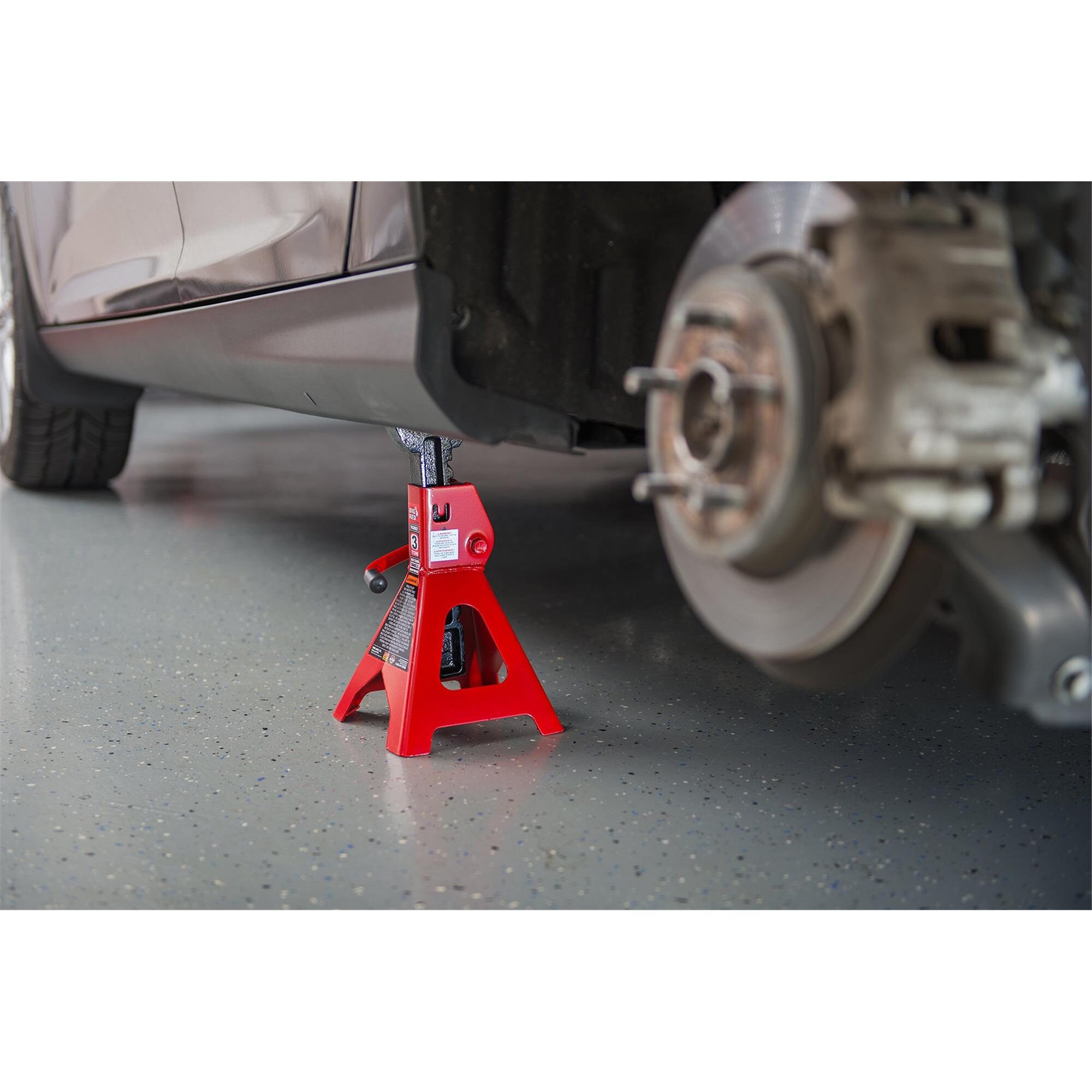 Torin Big Red Steel Jack Stands: 3 Ton Capacity 1 Pair - Etsy