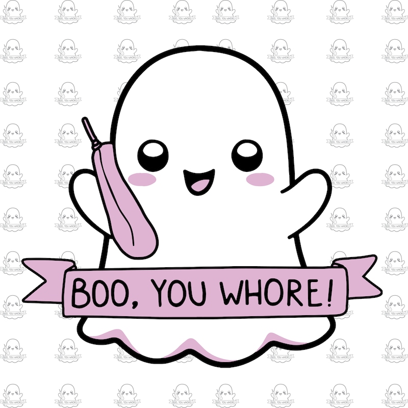 Boo You Whore - Etsy