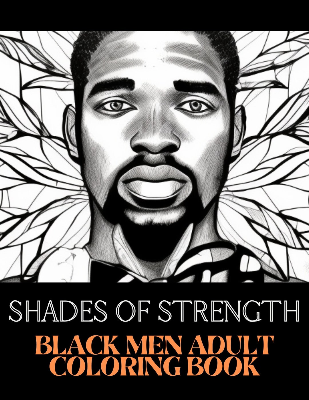 Black Man Coloring Pages - Etsy