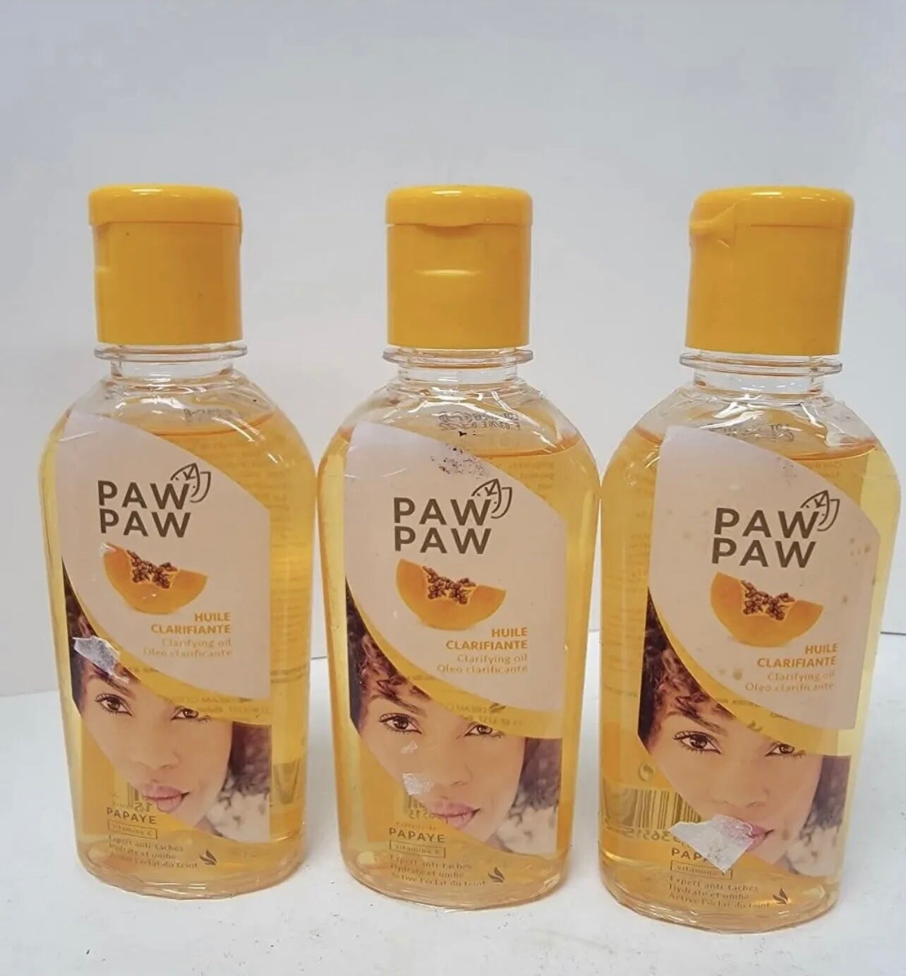 Paw Paw Clarifying Oil With Vitamin E and Papaya Extracts - 60ml (3 Pcs ...