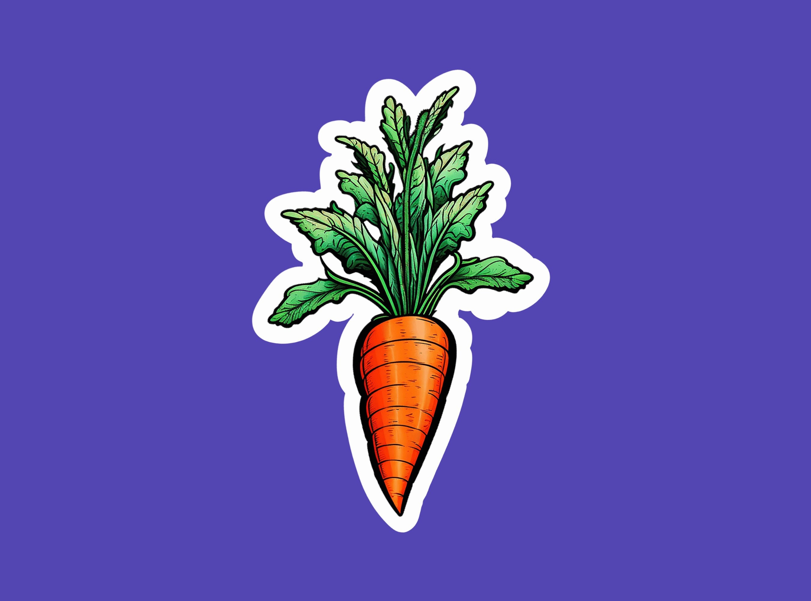 Digital Carrot, Charity Donation, Food, Vegetable - Etsy